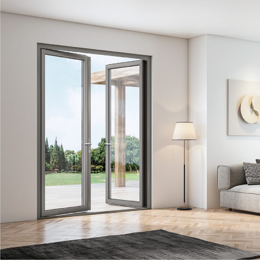 Vertical Hinged Door: EOD75 (bridge-cutoff) - OPPEIN | Whole Home Customization